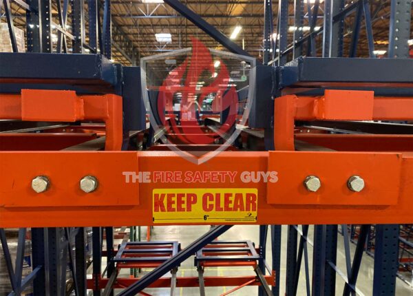 6"X4" Flue Space Labels - The Fire Safety Guys