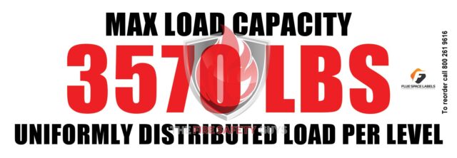 Weight Capacity Labels - The Fire Safety Guys