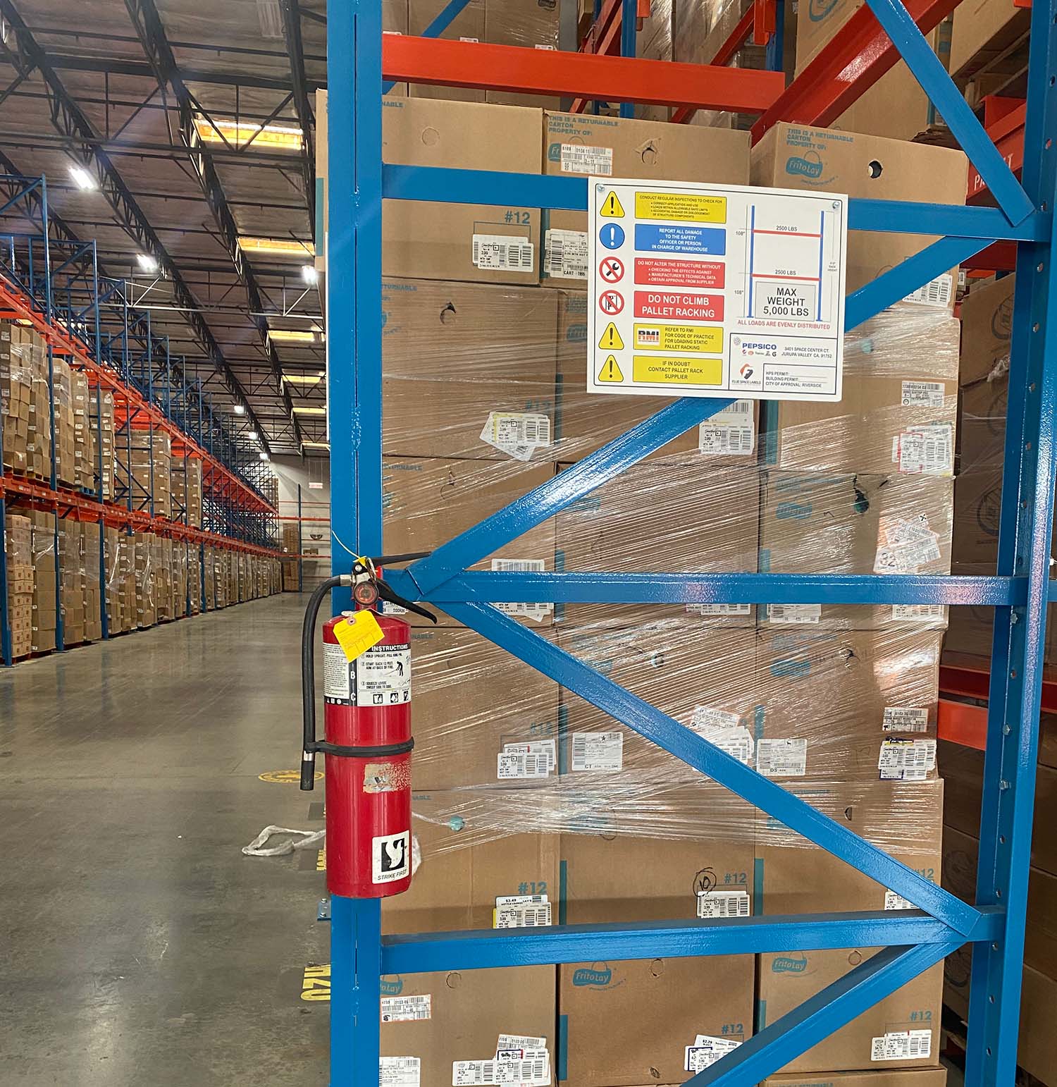 Weight Capacity Signs - The Fire Safety Guys