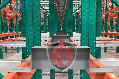 Pallet Back Stops for Pallet Racks longitudinal flue space compliance