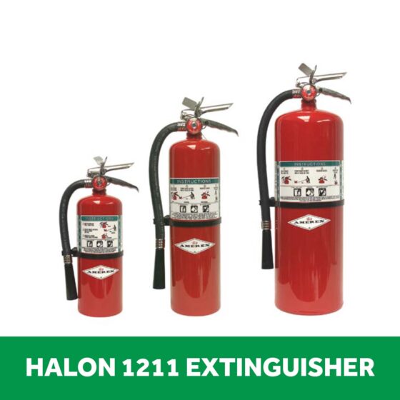 Halon 1211 Fire Extinguisher - The Fire Safety Guys