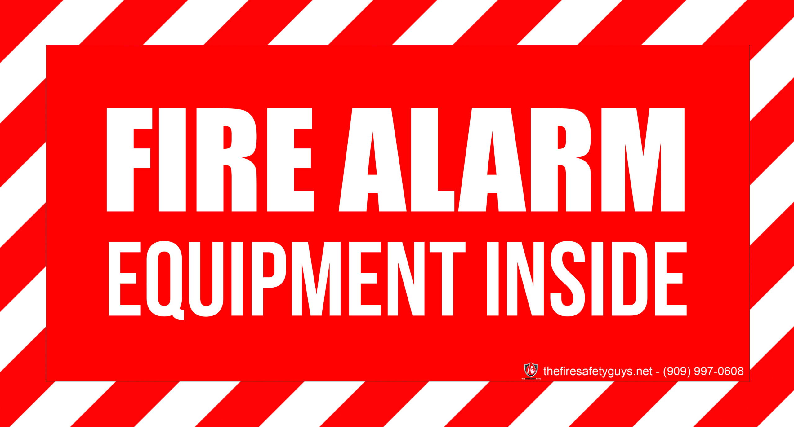 Fire Alarm Equipment Inside Plaque - The Fire Safety Guys